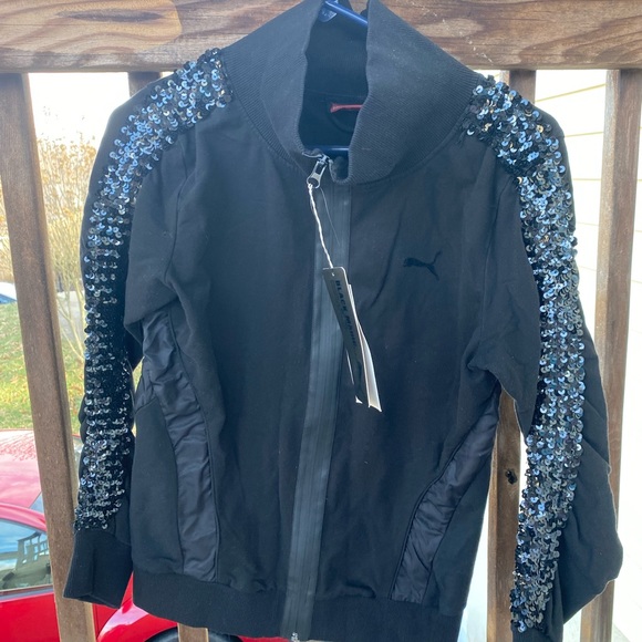 Puma | Jackets & Coats | Rex Puma Sequin Jacket | Poshmark